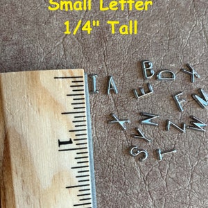 Small Letters for X-ray Markers - Unmounted Lead Letters - 1/4" Lead ...