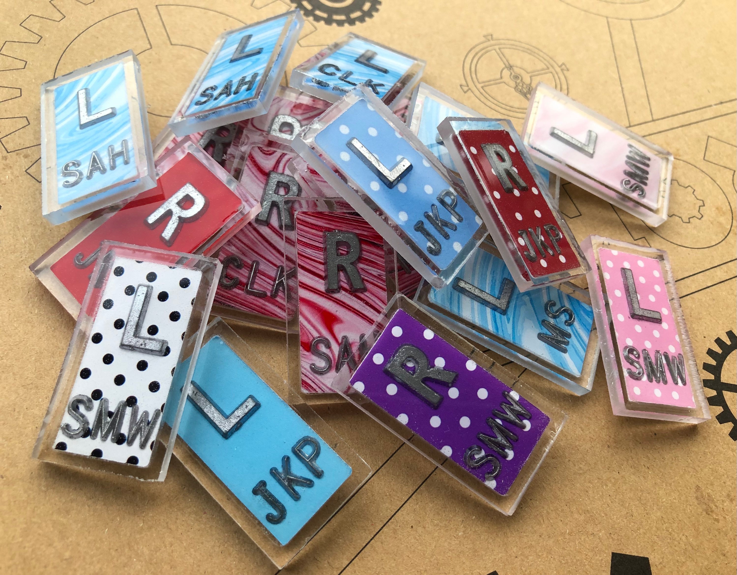 3 Sets Custom Xray Markers Rad Tech Xray Markers With Initials - Etsy