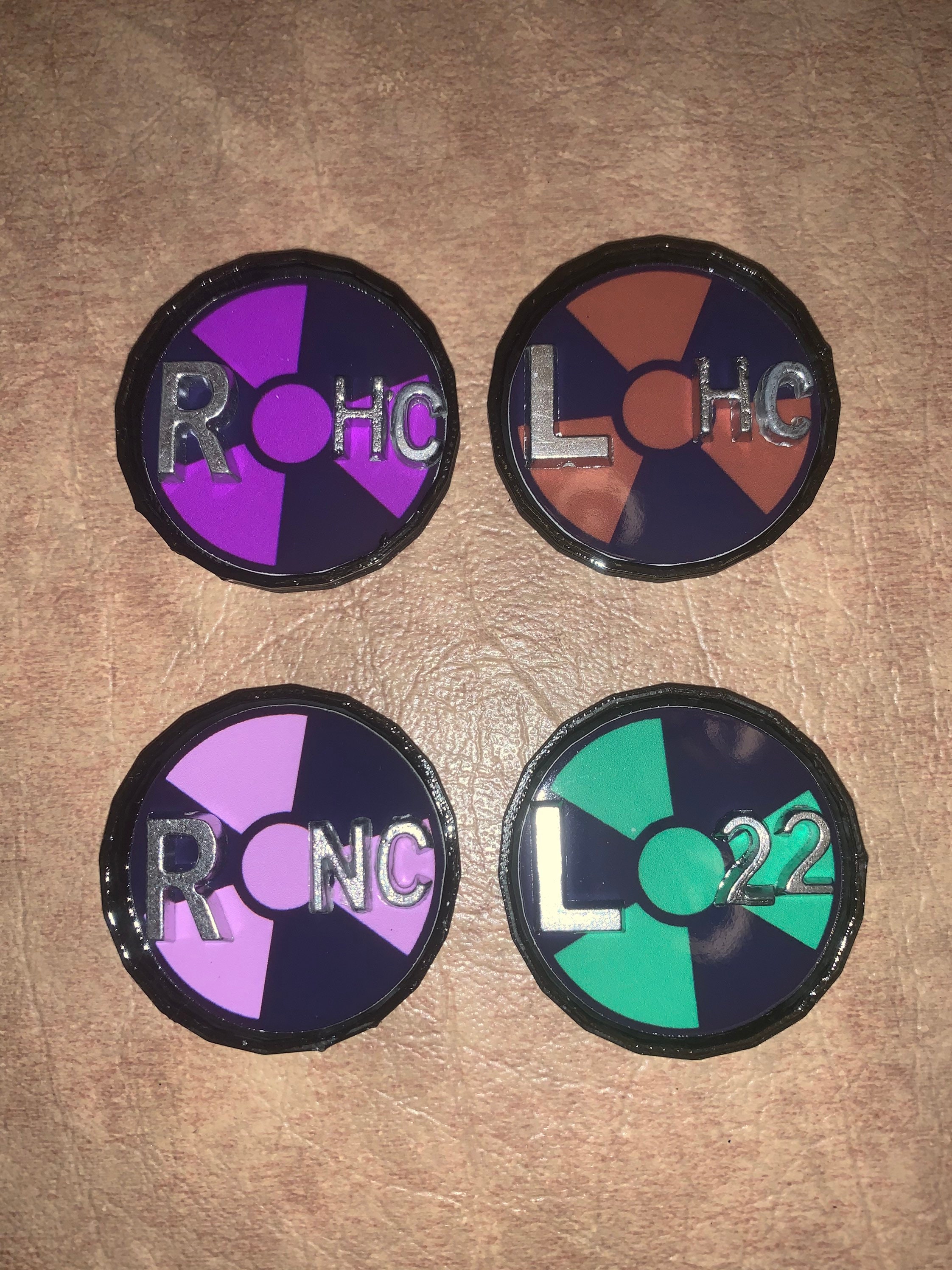 TRI FOIL Xray Markers Radiation Symbol Custom Made Rad Tech | Etsy