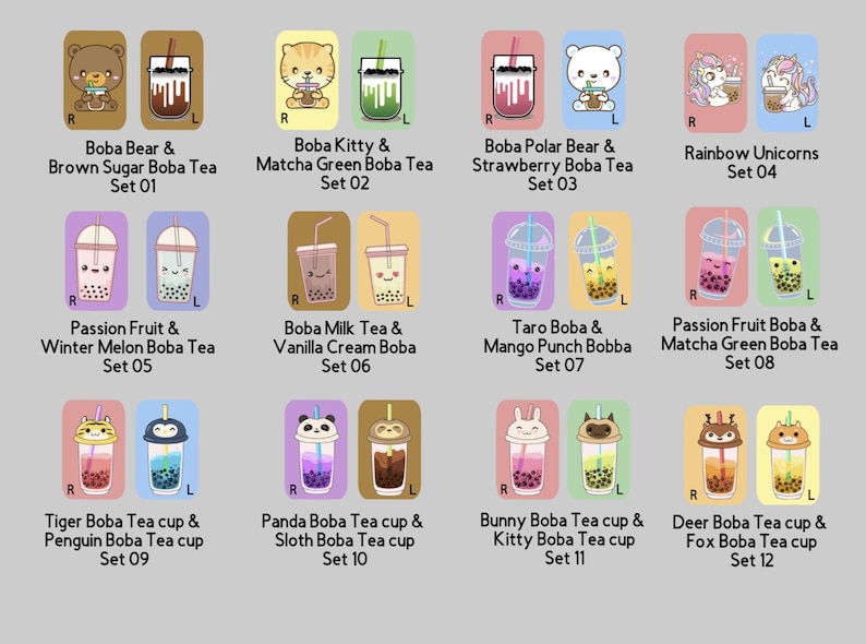 Boba Tea X-ray Marker - Cute Bubble Tea Xray Markers With Initials ...