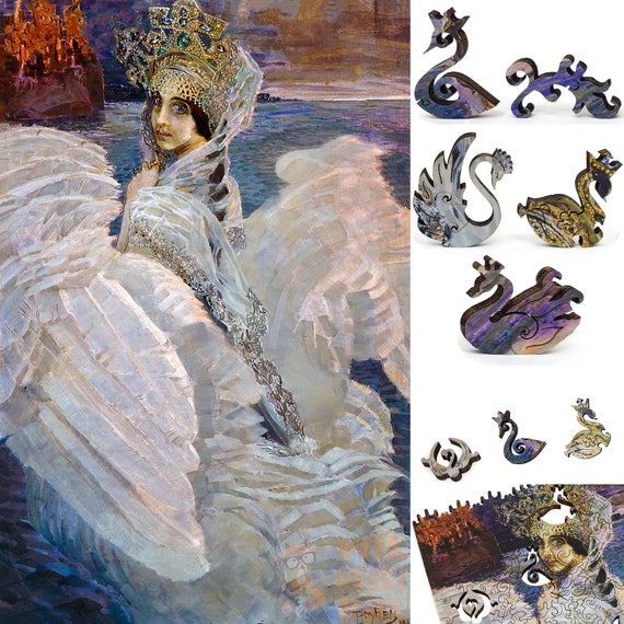 Wooden Jigsaw Puzzles for Adults With Uniquely Shaped Pieces - Etsy