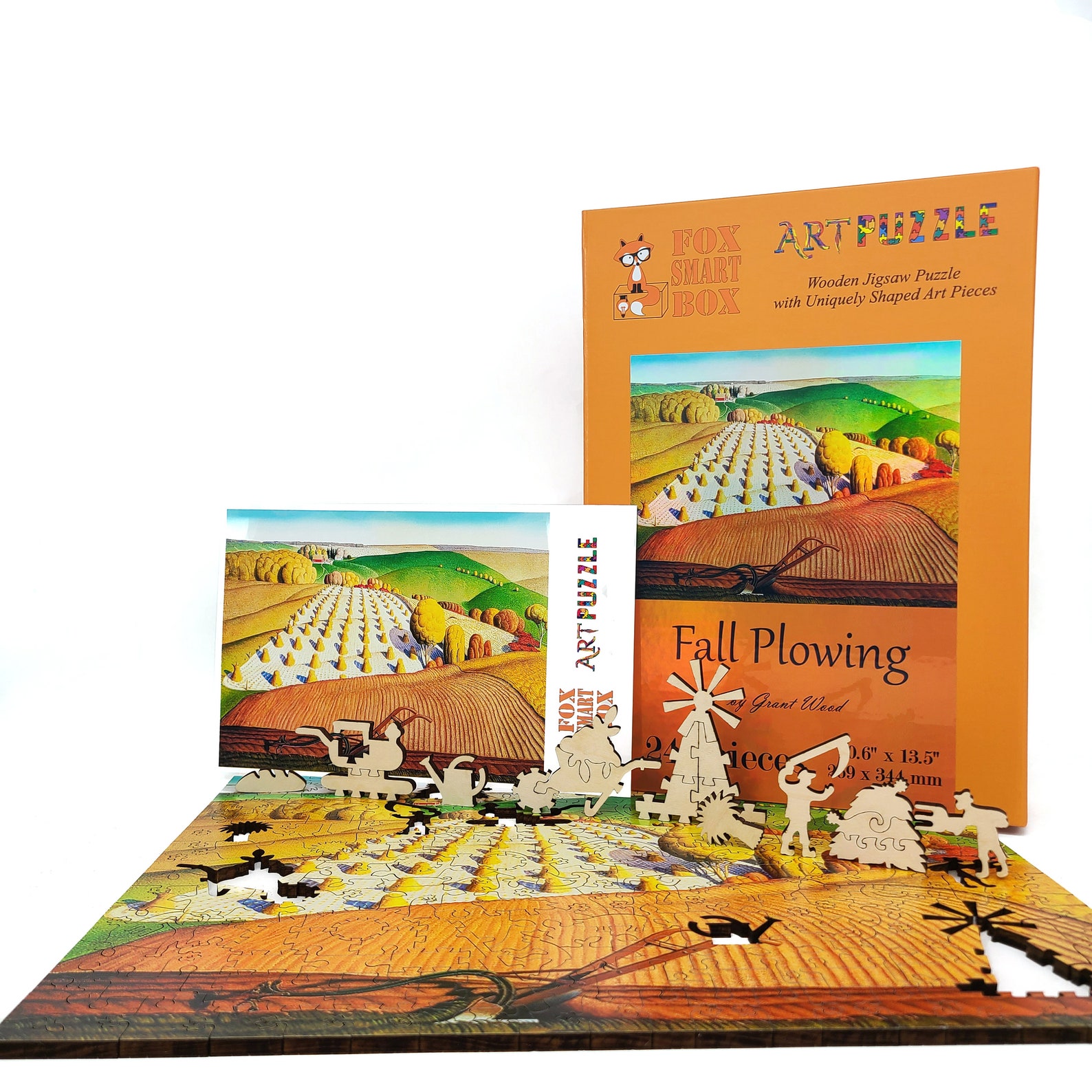 Wooden Jigsaw Puzzles for Adults With Uniquely Shaped Pieces - Made in ...
