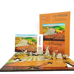 Wooden Jigsaw Puzzles for Adults With Uniquely Shaped Pieces - Made in ...