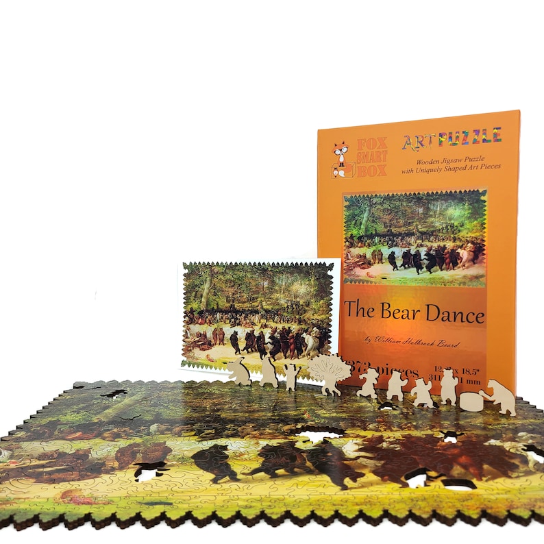 Wooden Jigsaw Puzzles for Adults - Uniquely Shaped Pieces - Made in the ...