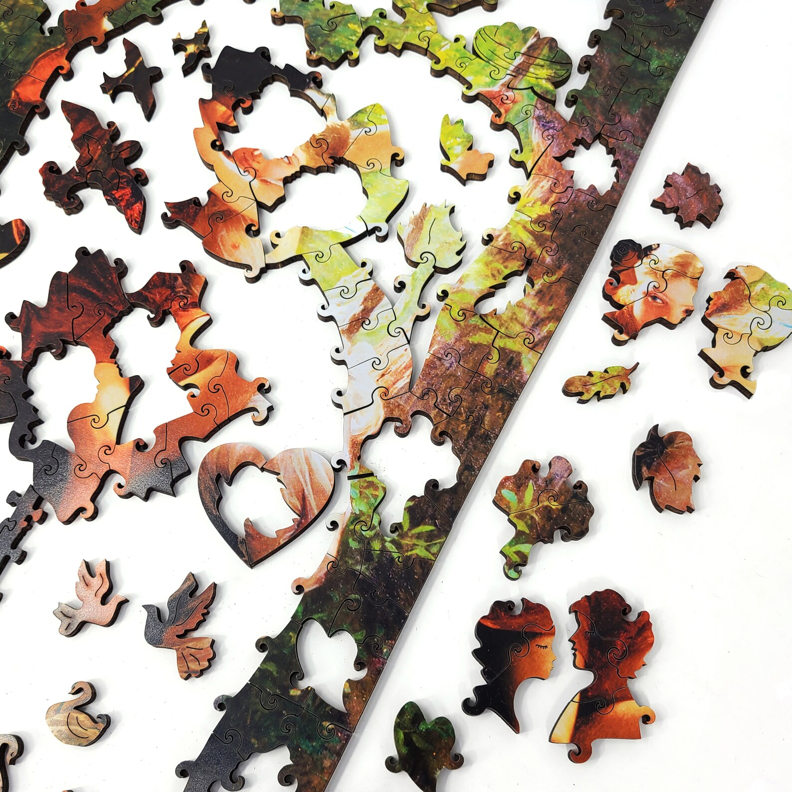 Wooden Jigsaw Puzzles for Adults With Uniquely Shaped Pieces - Made in ...