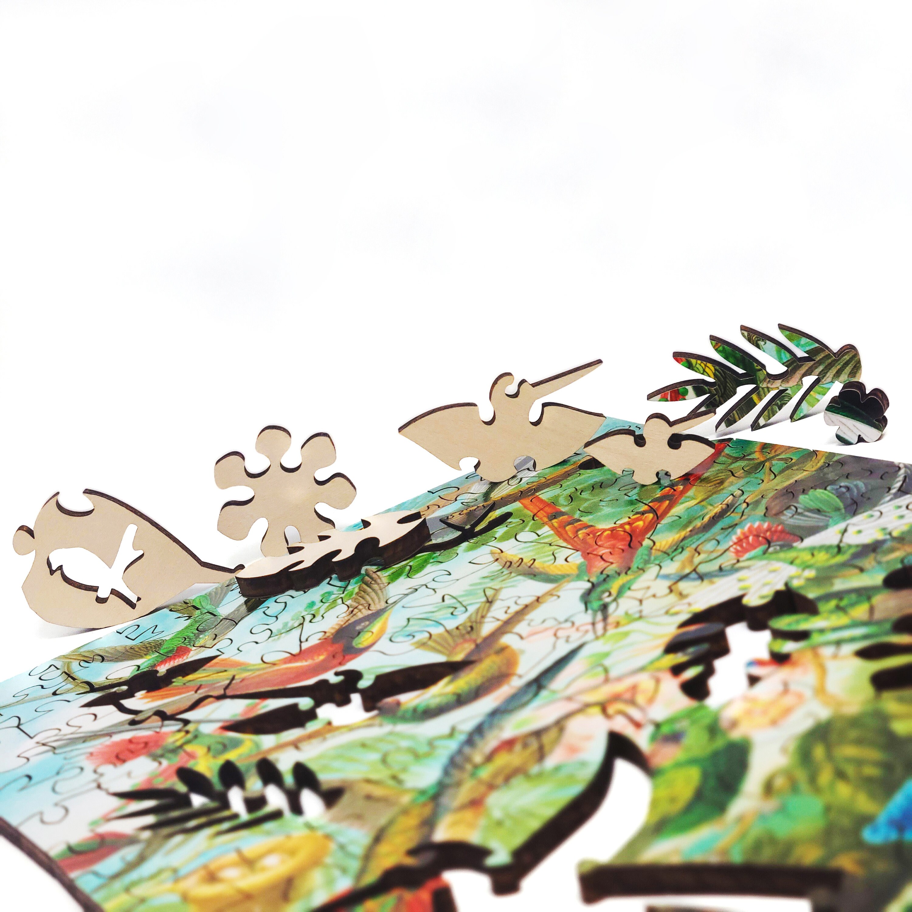 Wooden Jigsaw Puzzles for Adults With Uniquely Shaped Pieces - Etsy