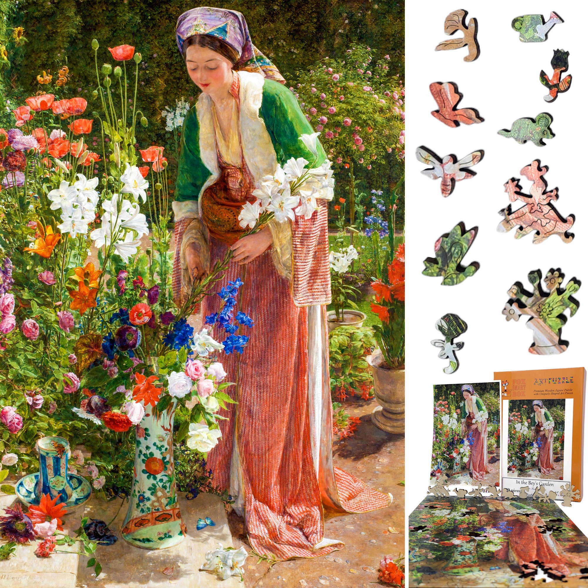 Wooden Jigsaw Puzzles for Adults - Uniquely Shaped Pieces - Made in the ...