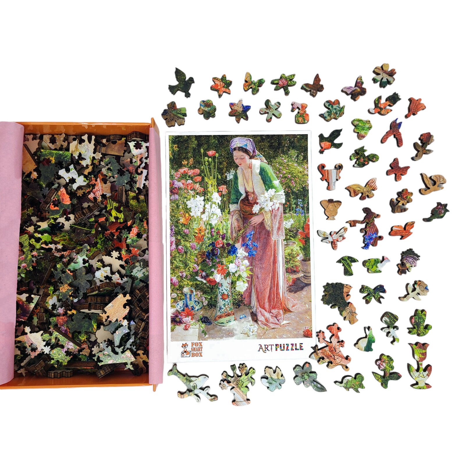 Wooden Jigsaw Puzzles for Adults - Uniquely Shaped Pieces - Made in the ...