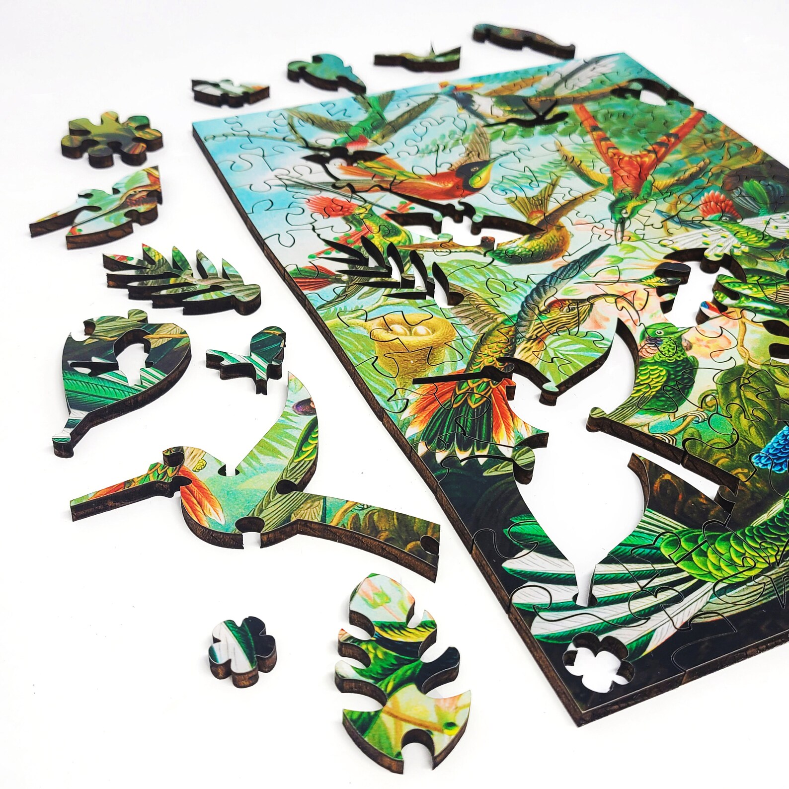Wooden Jigsaw Puzzles for Adults With Uniquely Shaped Pieces - Etsy