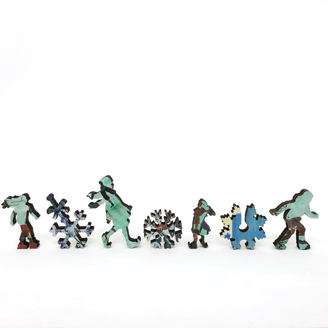 Wooden Jigsaw Puzzles for Adults With Uniquely Shaped Pieces - Etsy