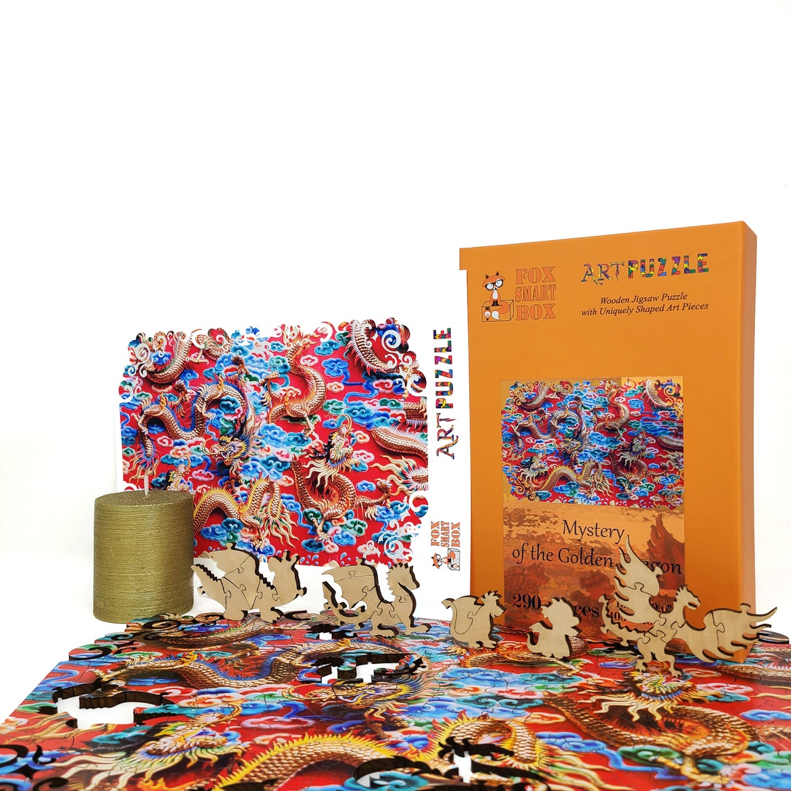Wooden Jigsaw Puzzles for Adults With Uniquely Shaped Pieces - Made in ...
