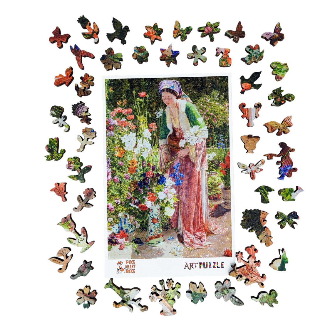 Wooden Jigsaw Puzzles for Adults - Uniquely Shaped Pieces - Made in the ...