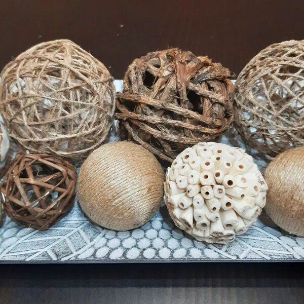 Decorative Glass Balls - Etsy