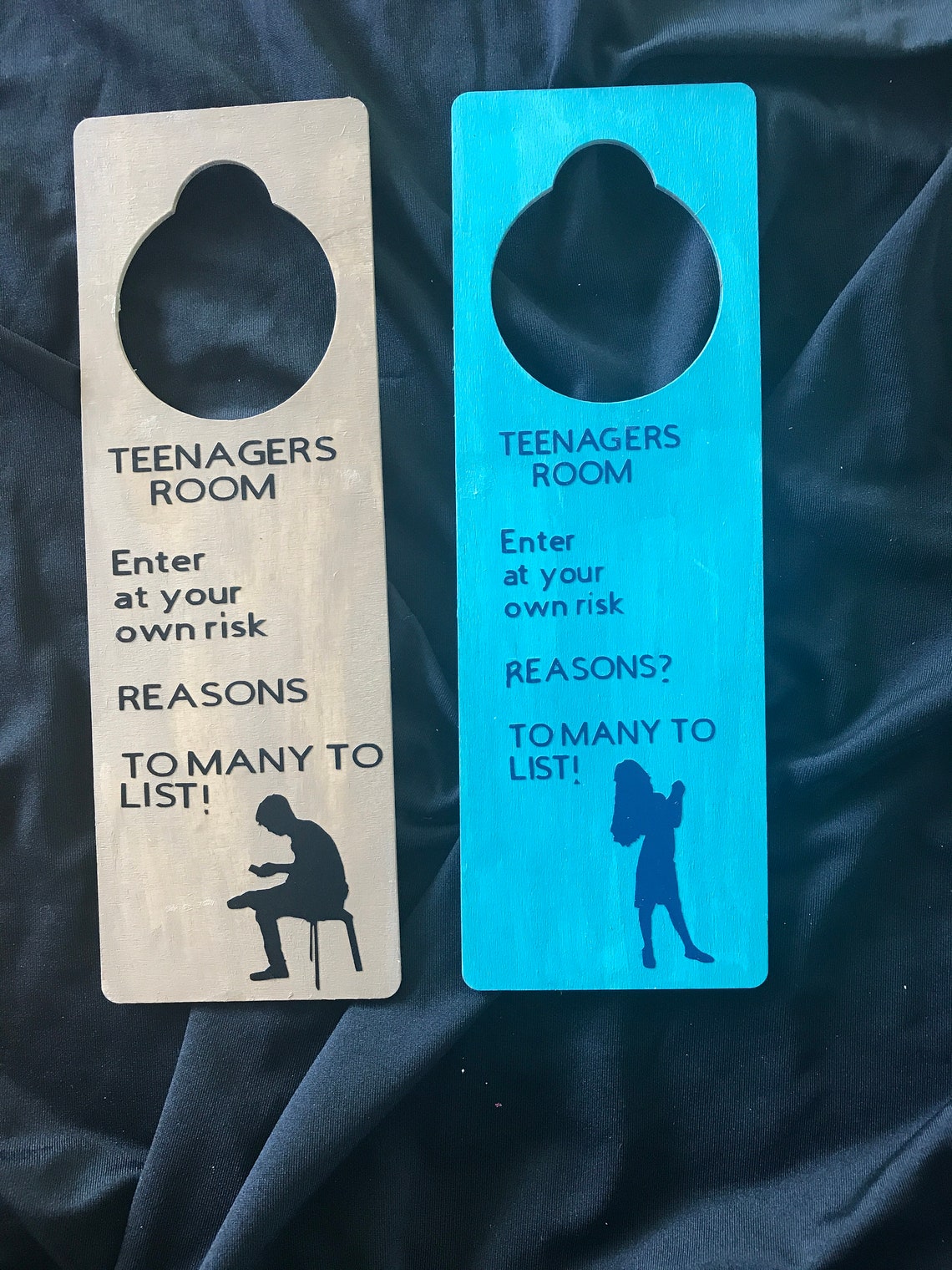 Funny Door Knob Signs for Adults and Teenagers - Etsy