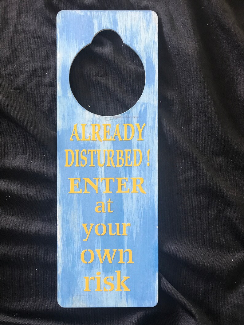 Funny Door Knob Signs for Adults and Teenagers - Etsy