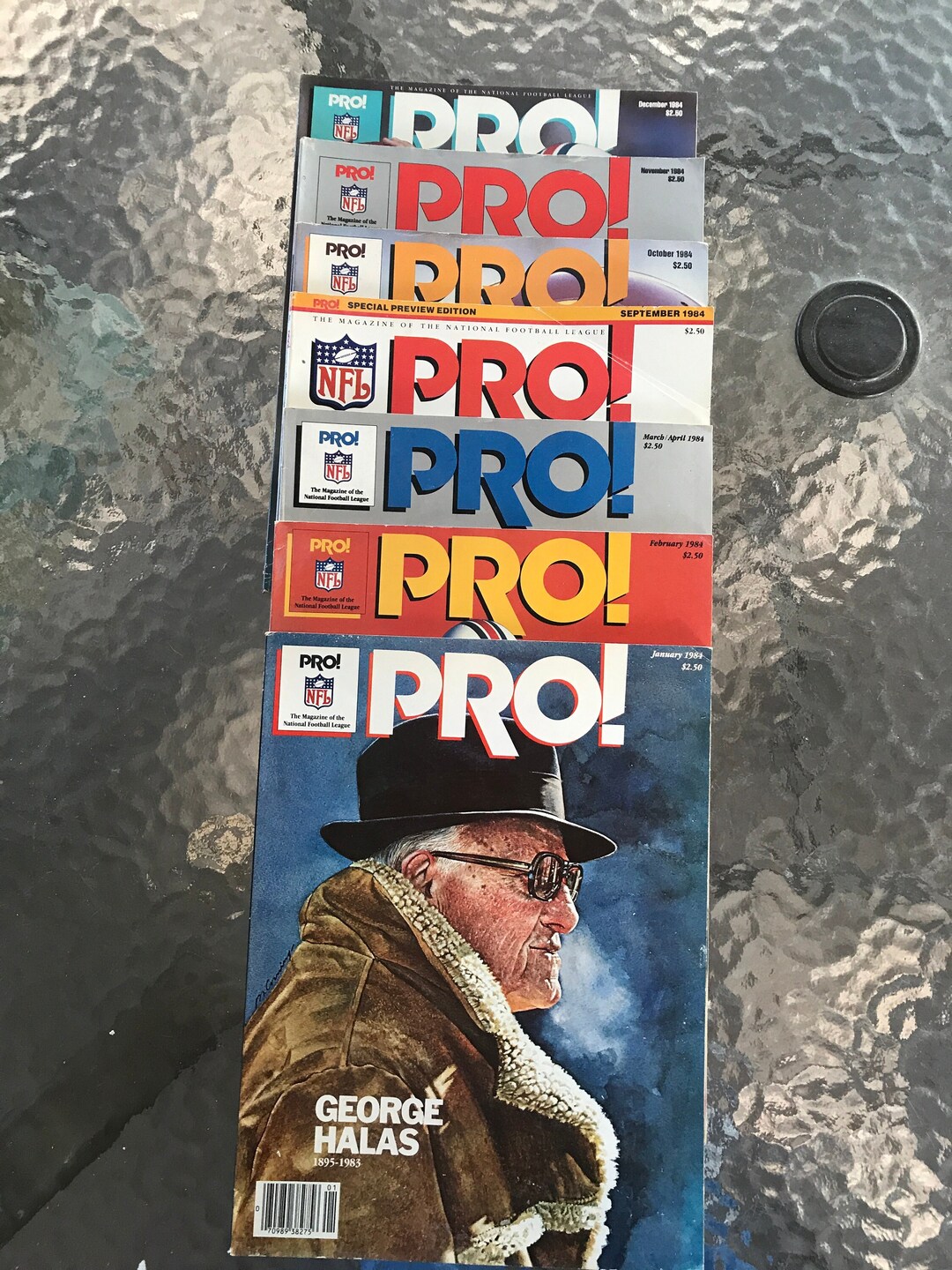 Vintage NFL PRO 1984 Magazines January 1984, February 1984, March/april ...