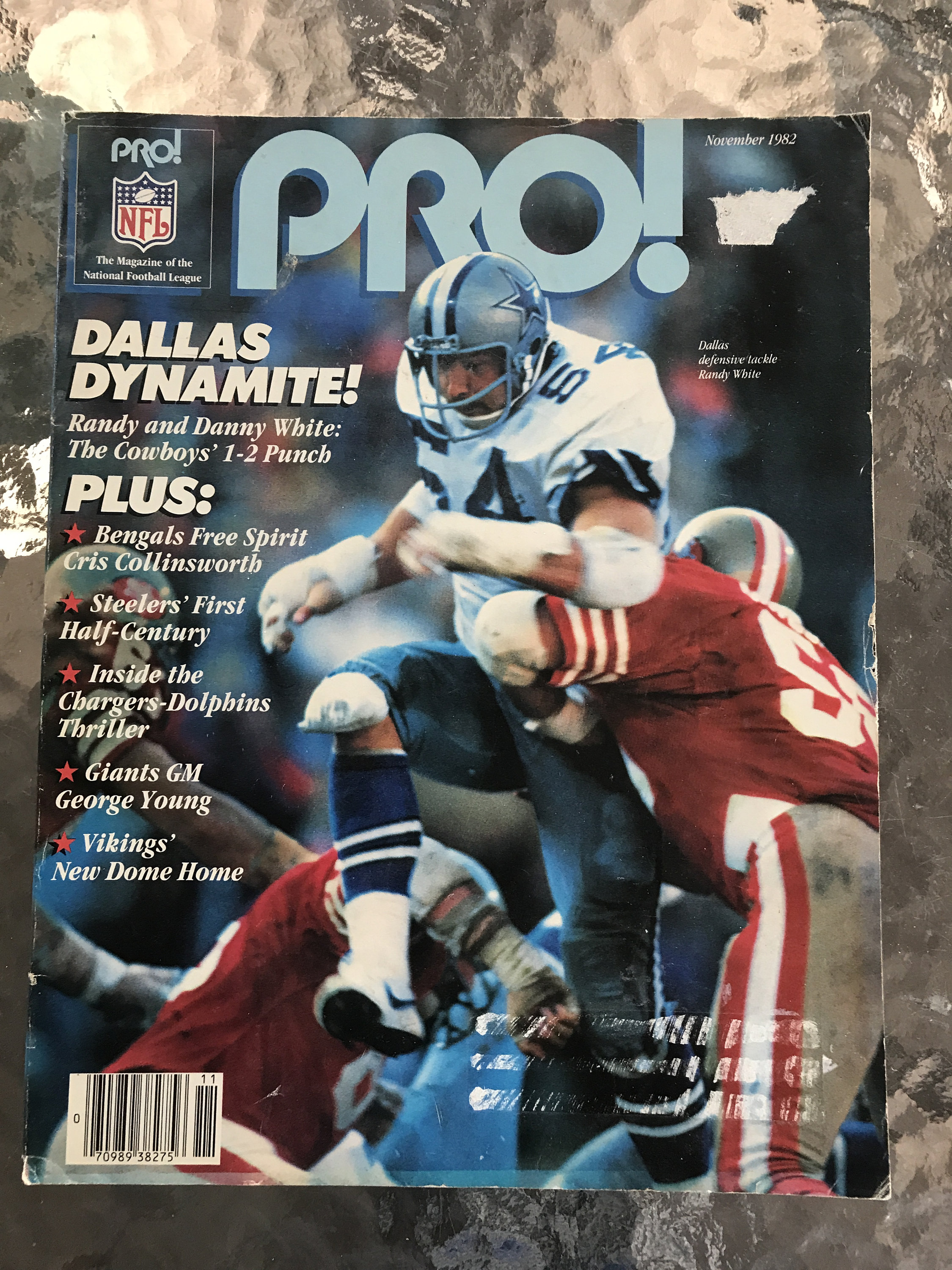 Vintage NFL 1982 Pro Magazine October 1982,november 1982 and December ...