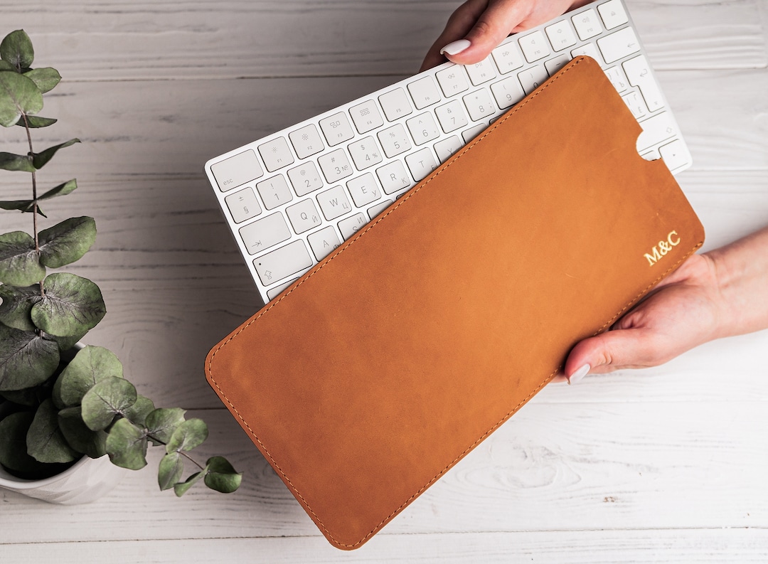 Case for Apple Magic Keyboard, Leather Sleeve for Apple Wireless ...