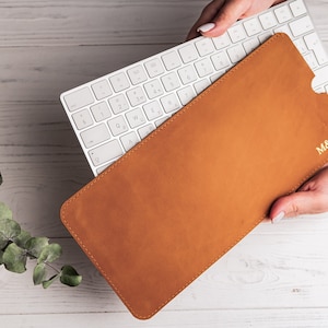 Case for Apple Magic Keyboard, Leather Sleeve for Apple Wireless ...
