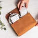 Personalized Leather Coin Keyring Pouch, Coin Holder Keychain, Coin Key ...