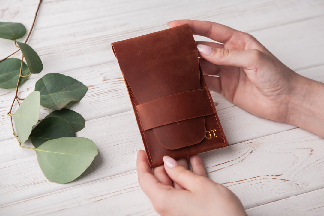 Personalized Leather Watch Case, Watch Travel Pouch, Engraved Watch ...