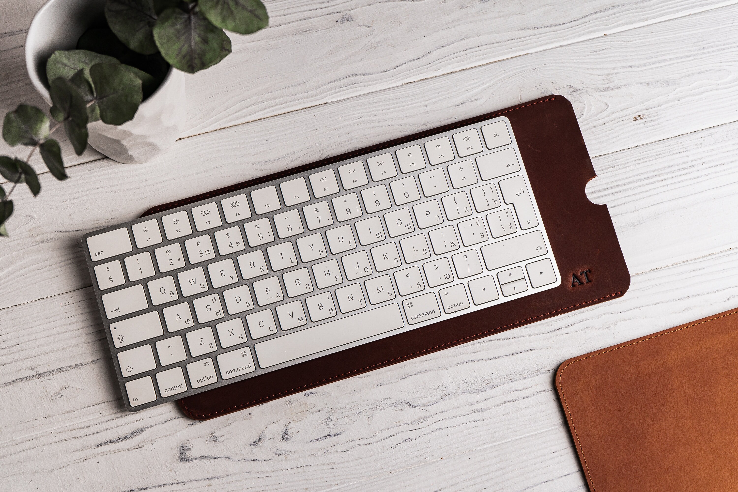 Case for Apple Magic Keyboard, Leather Sleeve for Apple Wireless ...