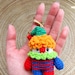 Crochet Clown Keychain Cute Clown Keychain Crochet Joker Key - Etsy