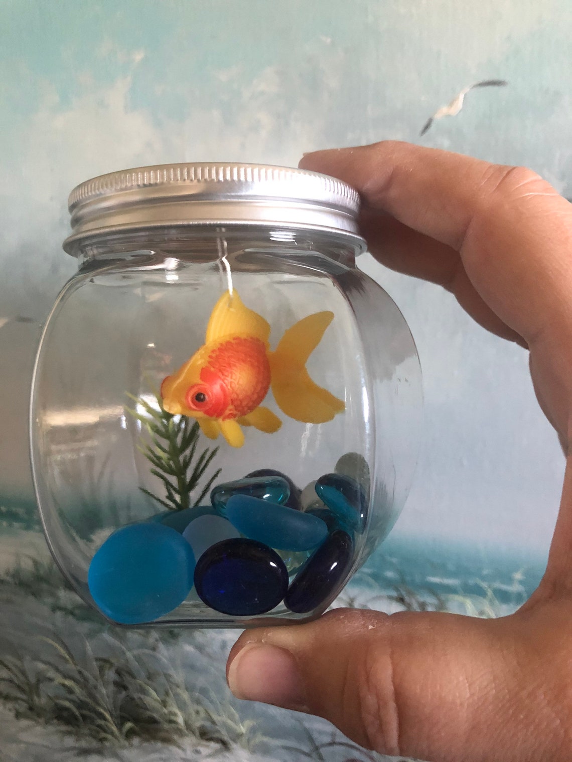 Goldfish Jar - Etsy