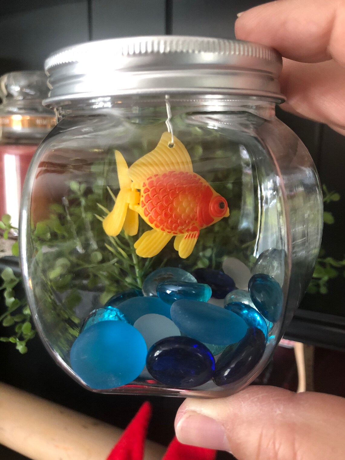 Goldfish Jar - Etsy