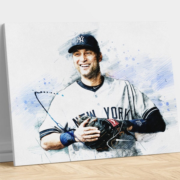 Derek Jeter Poster - Etsy