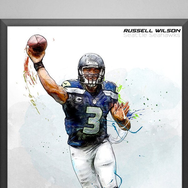 Russell Wilson - Etsy