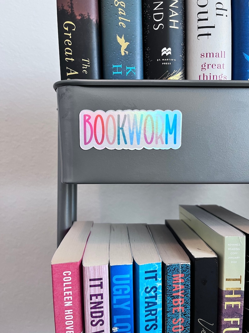 Bookworm Magnet | Book Themed Magnet | Bookish Magnet | Book Themed ...