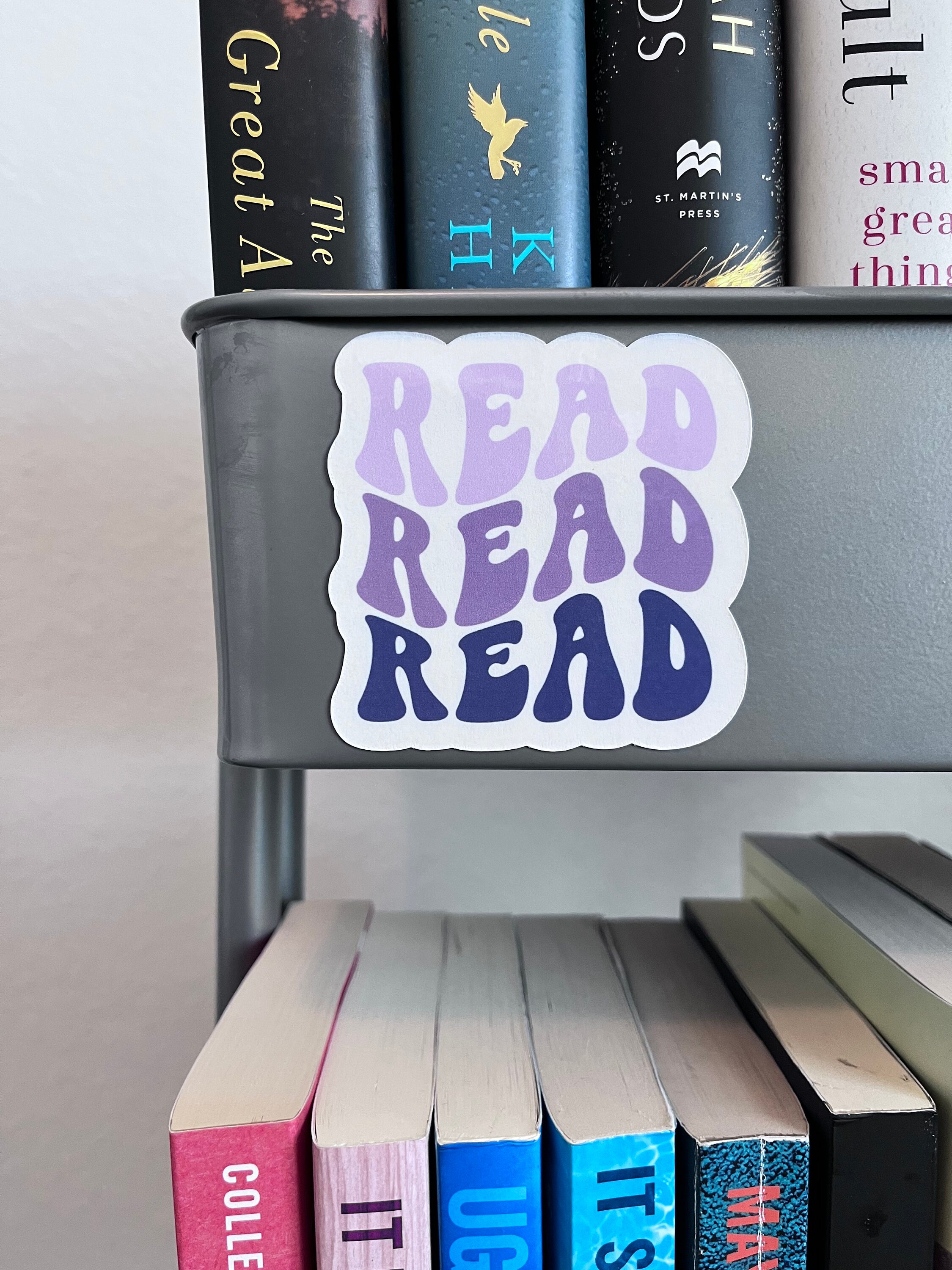 Ombré Read Magnet Book Themed Magnet Bookish Magnet Book Gift Book ...