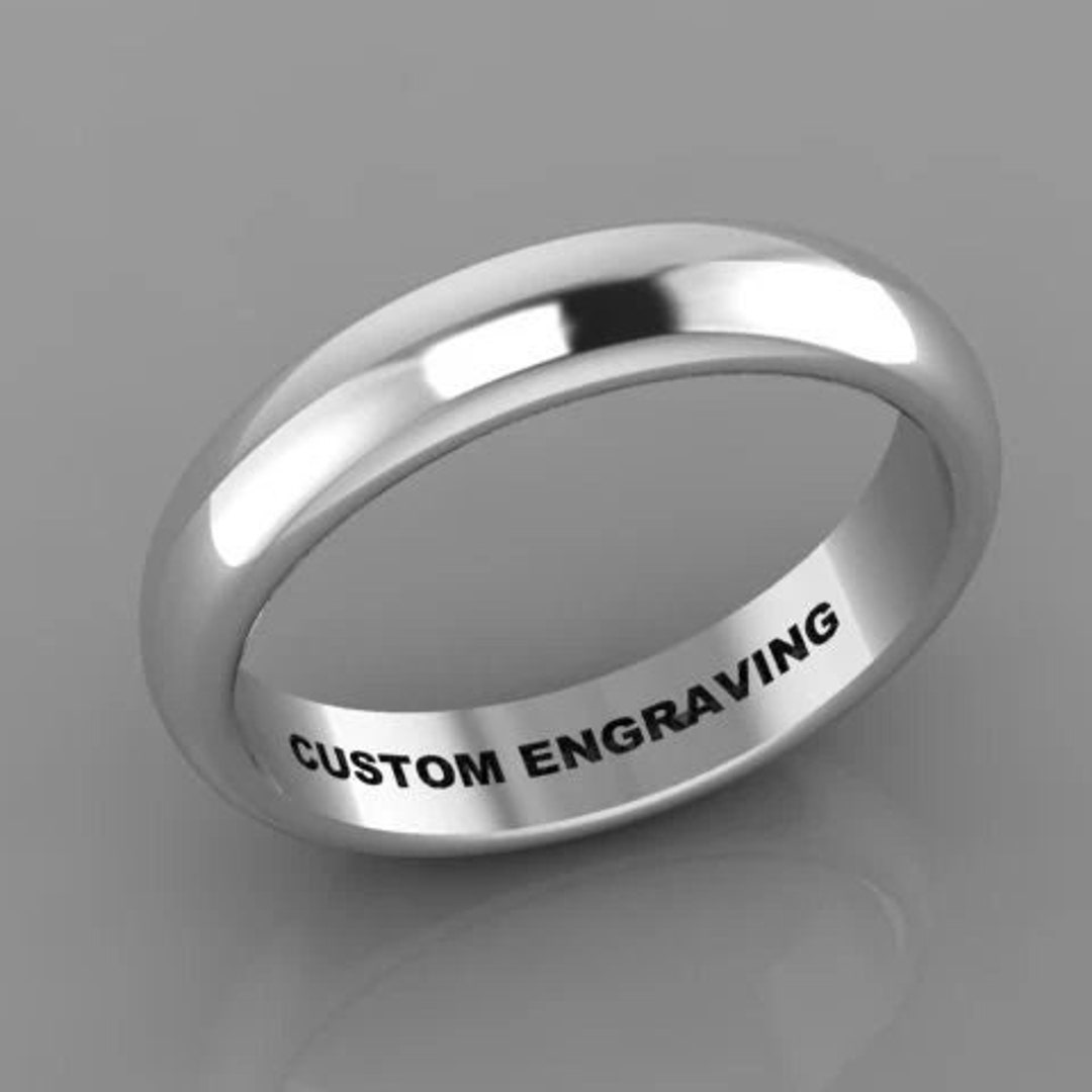 Extra Service - Personalized Engraved Ring or Other Jewelry || Custom ...