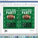 Virtual Super Bowl Party Pack INSTANT DOWNLOAD Zoom Super - Etsy