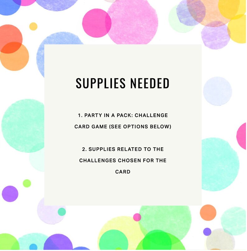 Valentine's Day Challenge Card Game INSTANT DOWNLOAD - Valentine's ...