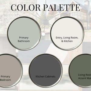 Modern Lakeside Color Palette - Modern Lake House - Modern Lake House ...