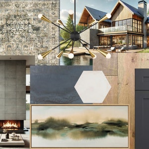 Modern Lakeside Color Palette - Modern Lake House - Modern Lake House ...