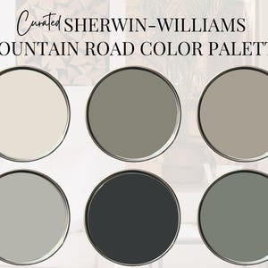 Sherwin-williams Mountain Road Color Palette, Mountain House, Neutral ...