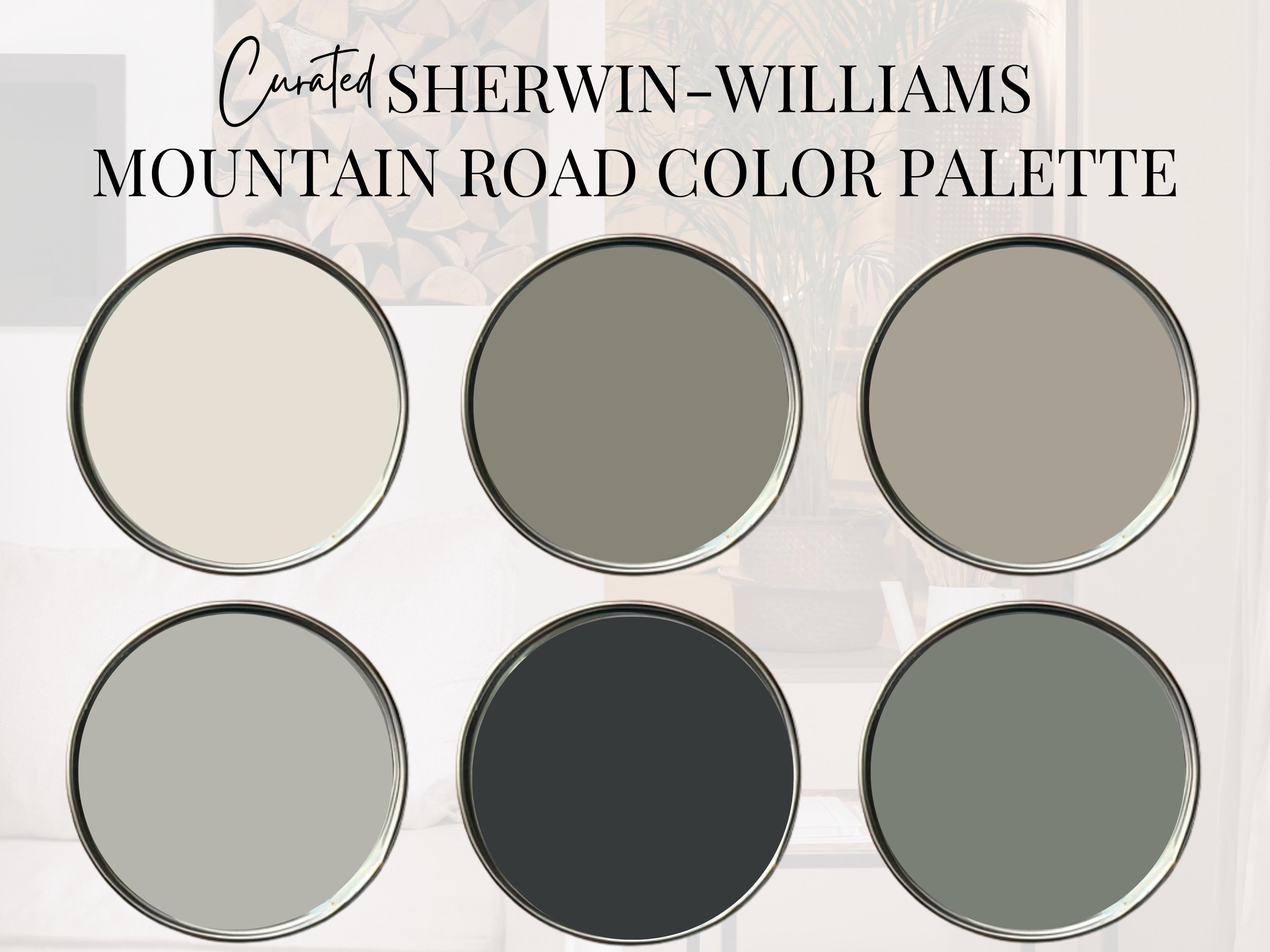 Sherwin-williams Mountain Road Color Palette, Mountain House, Neutral ...