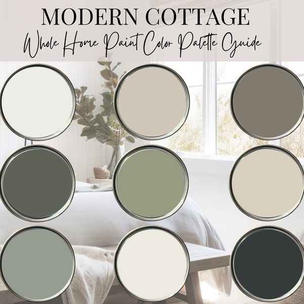 Whole Home Color Palette - Etsy