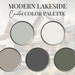 Modern Lakeside Color Palette - Modern Lake House - Modern Lake House ...