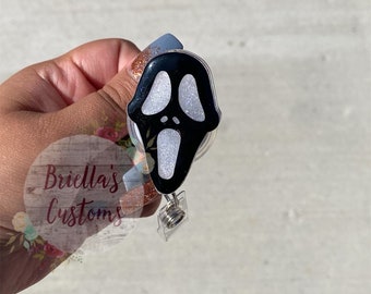 Ghostface Badge Reel - Etsy