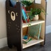 Woodland Bear Bookcase - Nursery Furniture – Solid Wood Animal ...