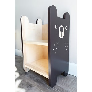 Woodland Bear Bookcase - Nursery Furniture – Solid Wood Animal ...