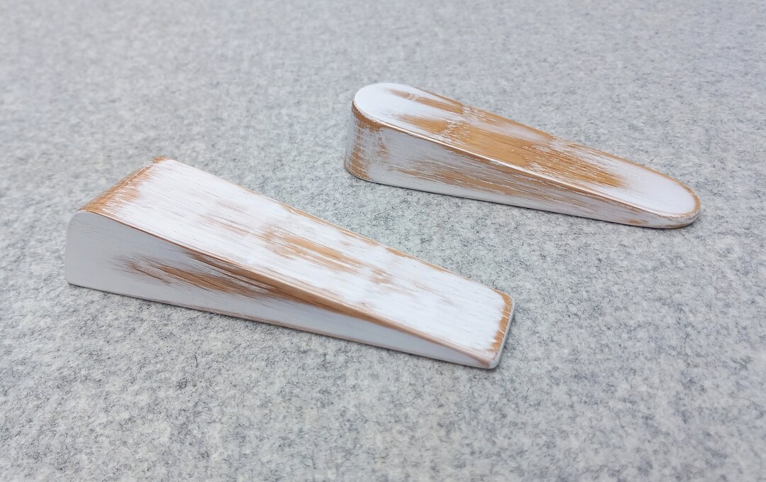 Vintage Finish Solid Hardwood Door Wedge Range - Etsy