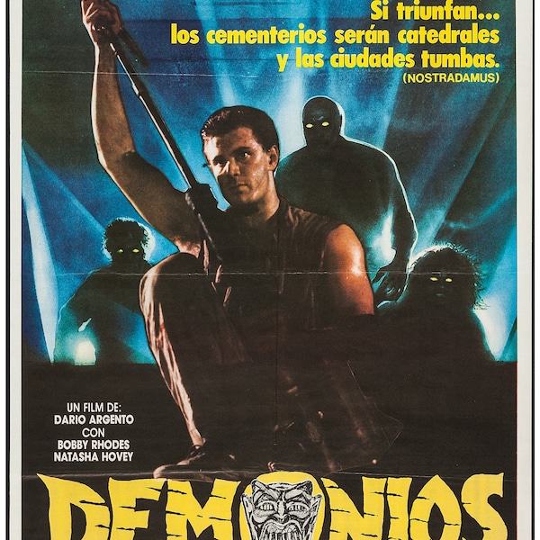 Demons 1985 Poster - Etsy