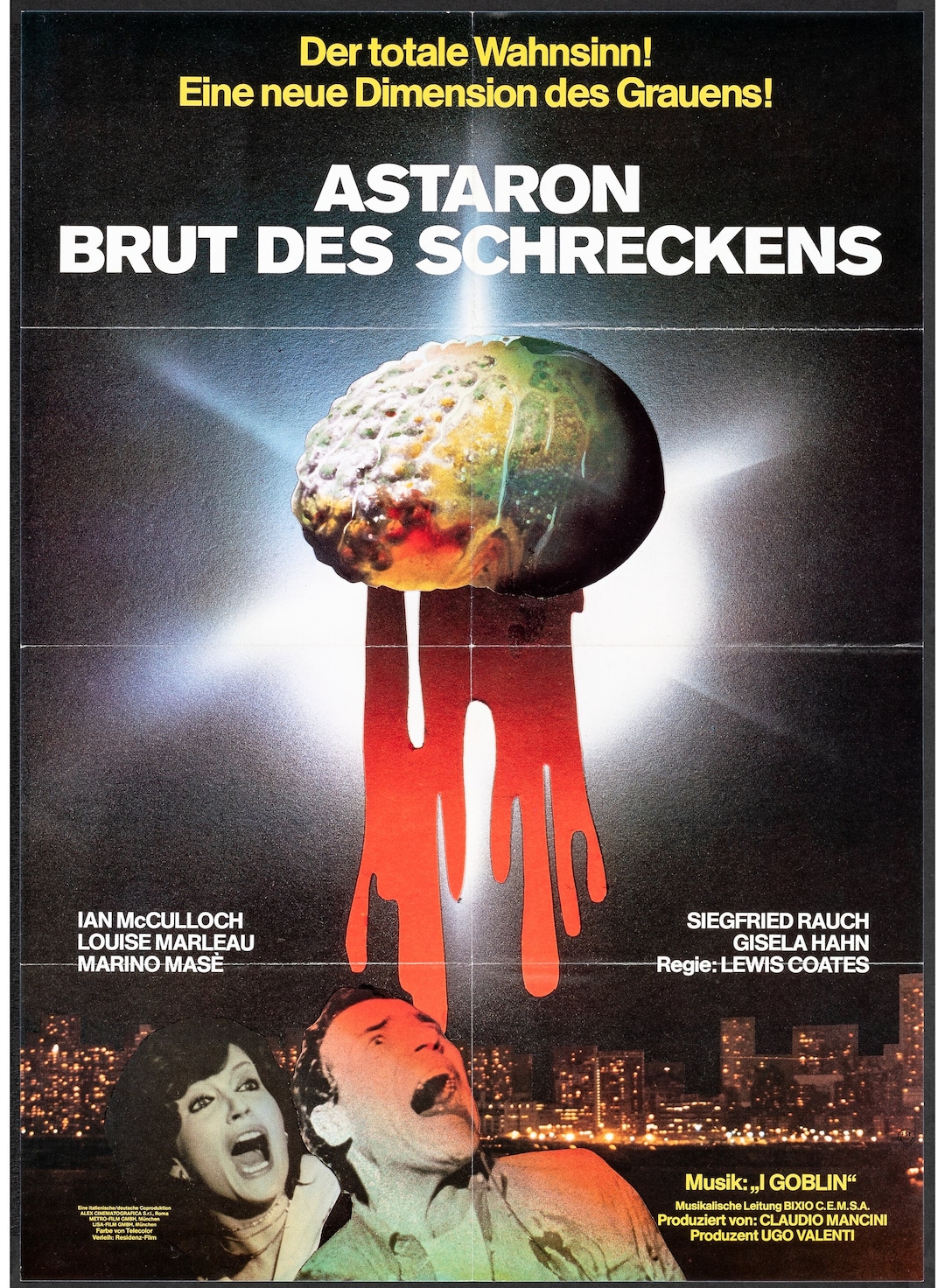 Alien Contamination (residenz Film, 1980) - Retro Movie Poster ...