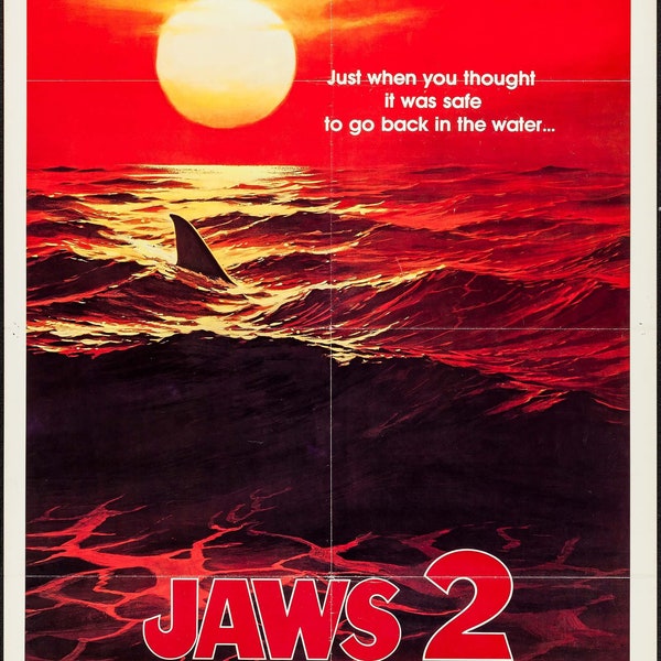 Jaws 2 Poster - Etsy