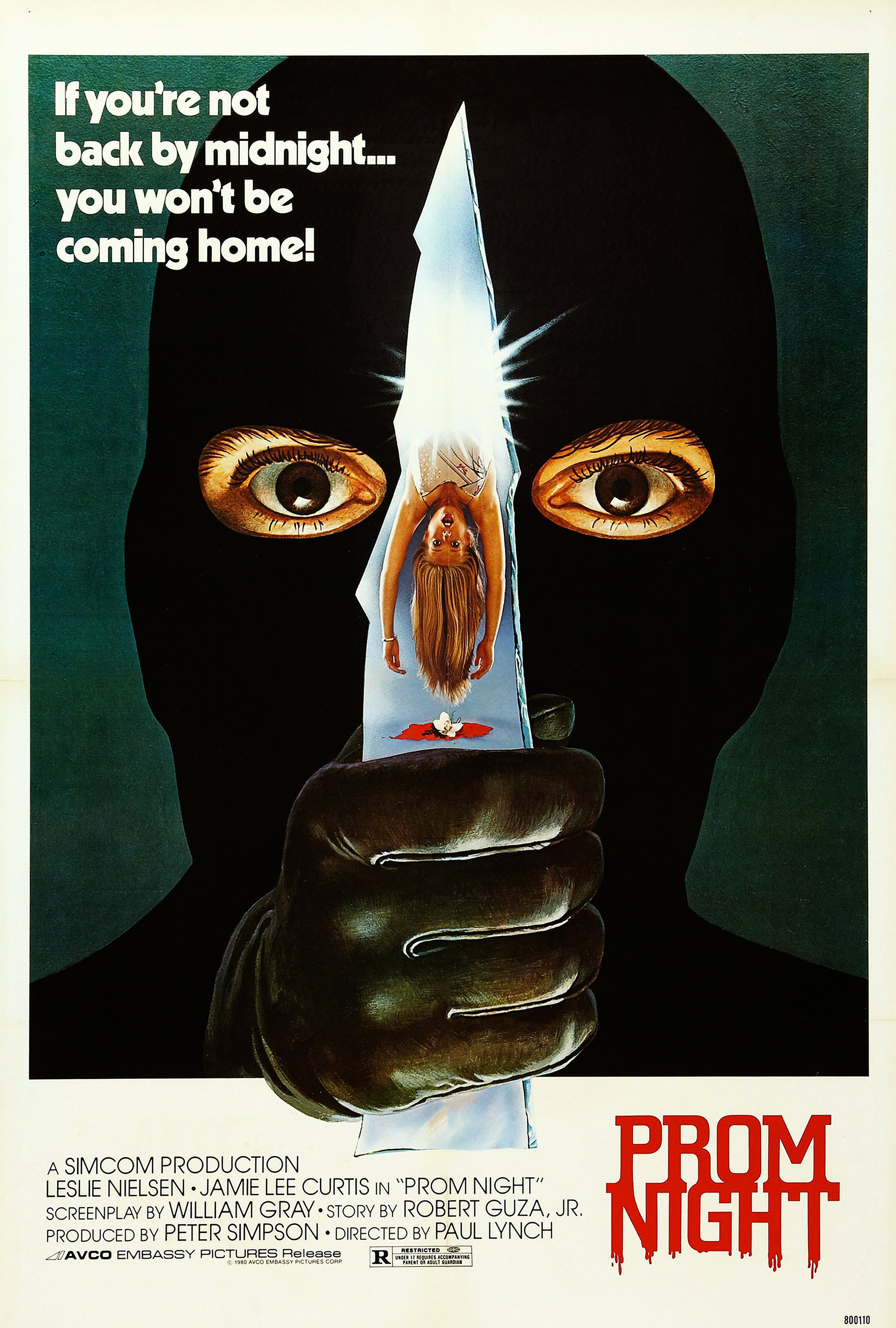 Prom Night 1980 Retro Movie Poster High Quality Vintage 50s 60s
